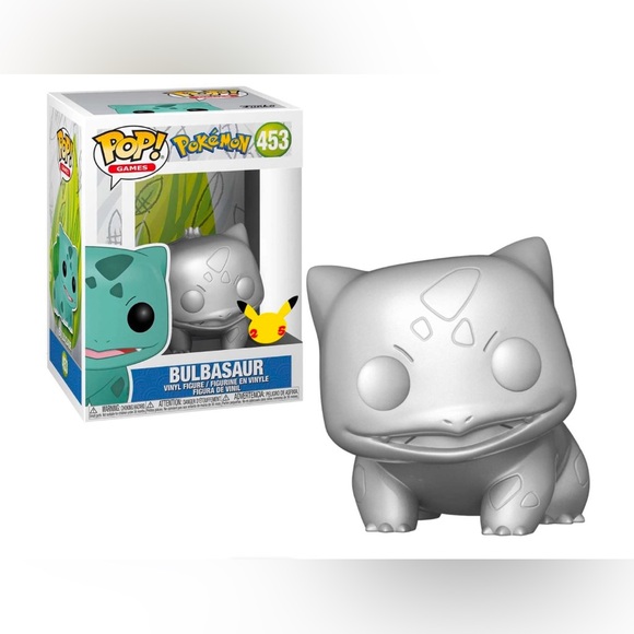 Funko | Toys | Funko Pokemon Pop Games Bulbasaur Vinyl Figure ...